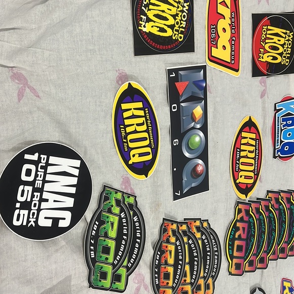 kroq | Other | Sticker Kroq Lot New Unused | Poshmark